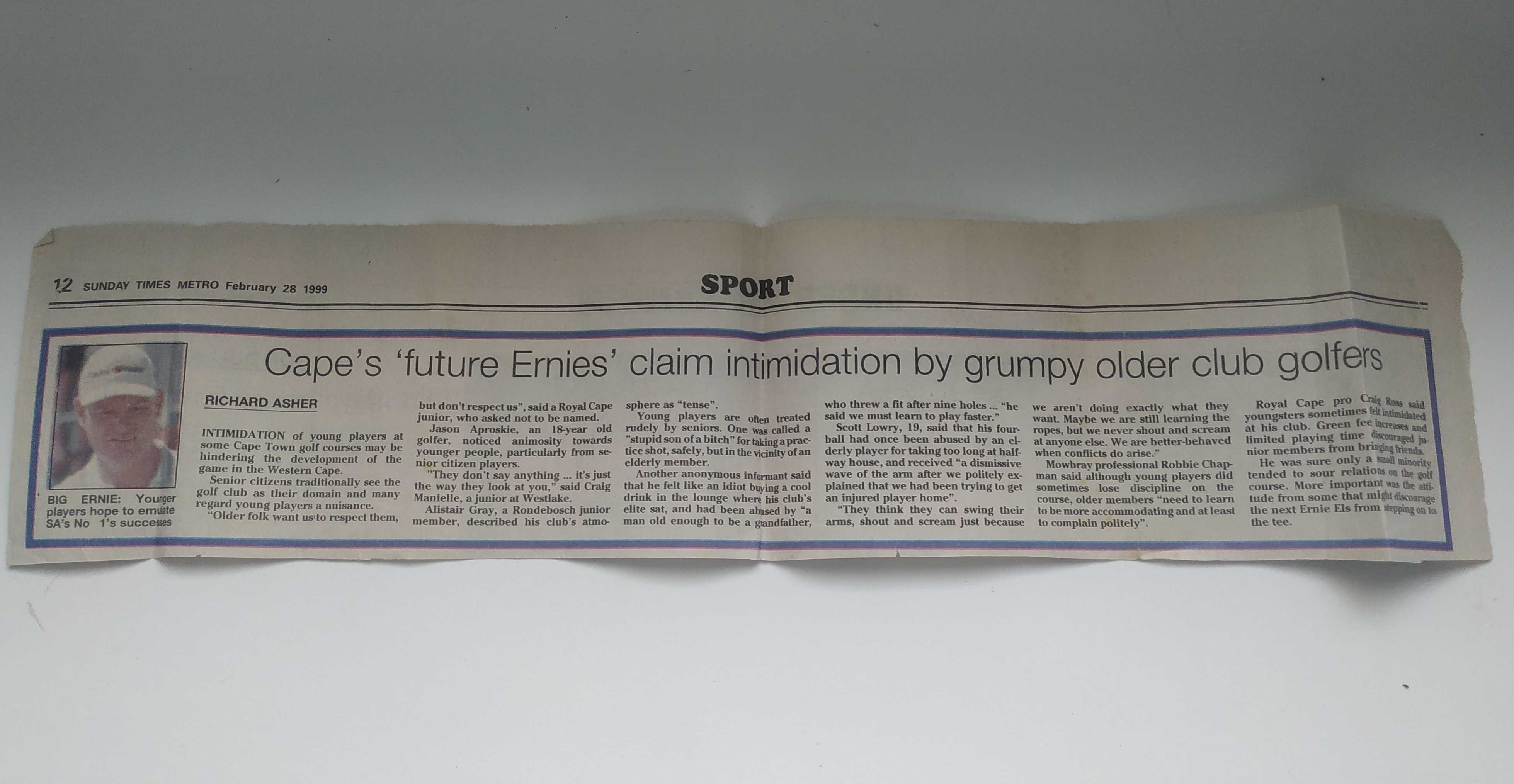 Journalism | Richard Asher